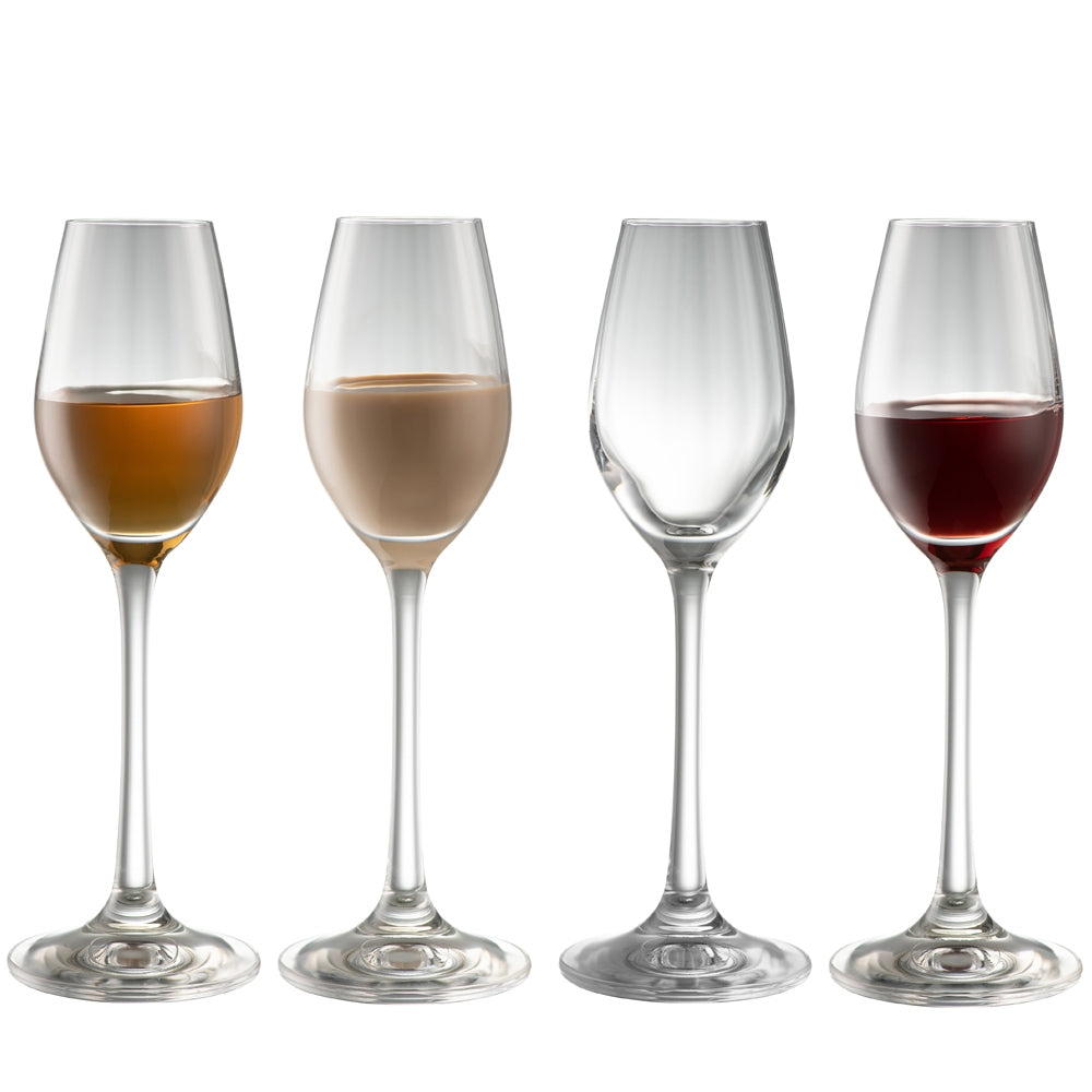 Galway Crystal Erne Sherry/Taster Set of 4 – Belleek Pottery