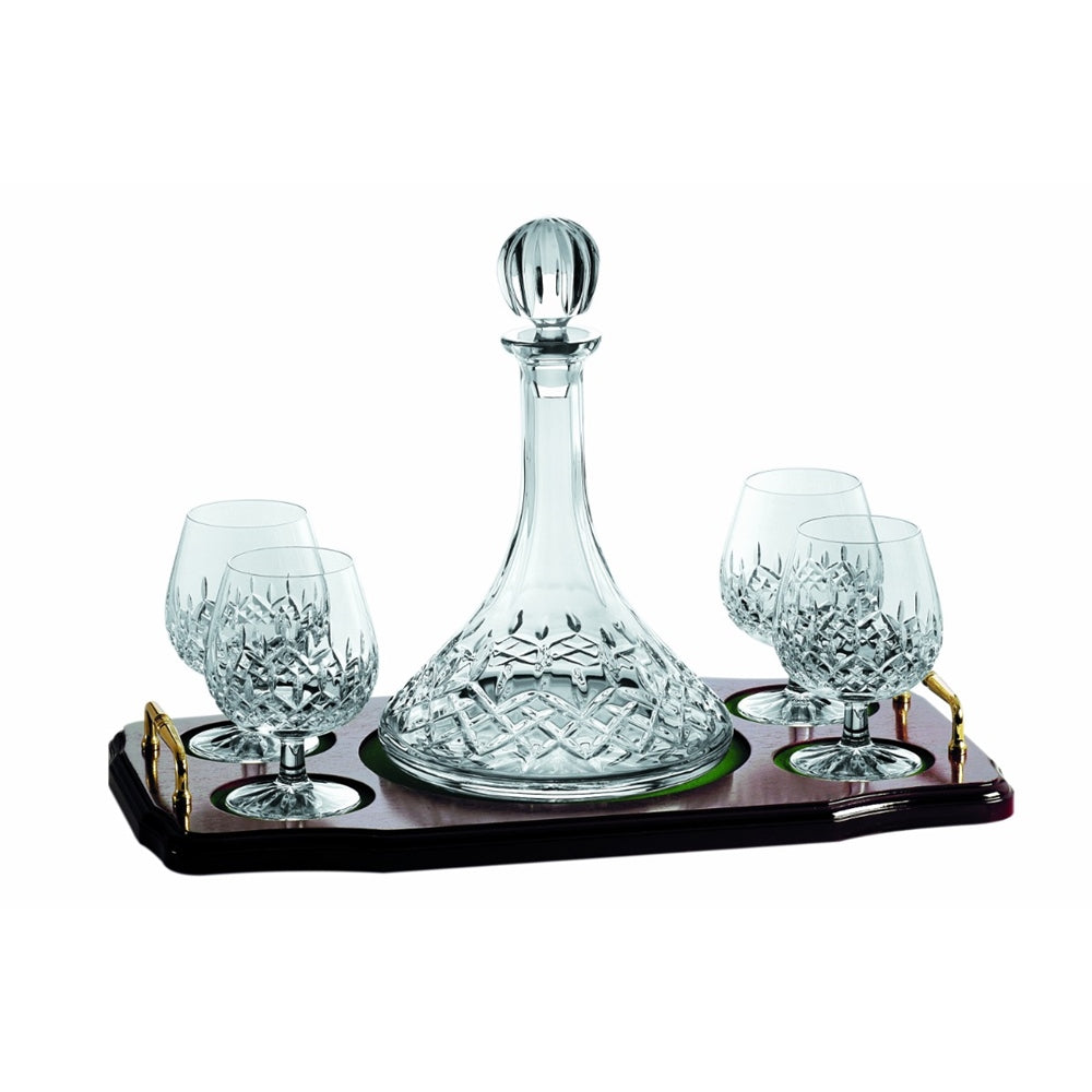 Galway Crystal Longford Miniature Brandy Decanter Set – Belleek Pottery